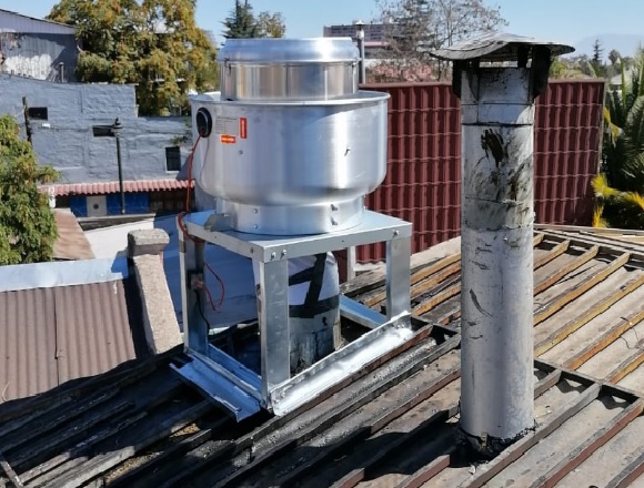 Extractor Centrifugo Tejado RCUQ-A-10HBS. 550W. 230V. 3000m3h. 15 mmcda ...